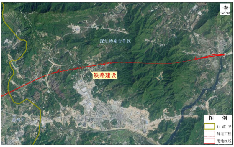 新建深圳至深汕合作区铁路项目（深汕段）使用林地公示_深汕网