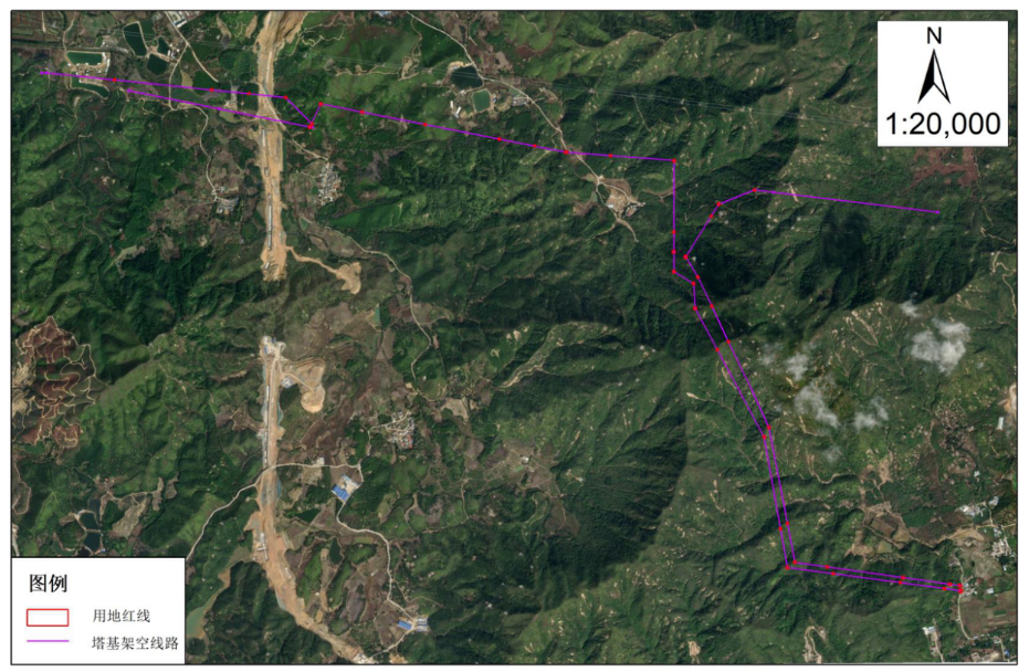 110千伏百安居输变电工程使用林地公示